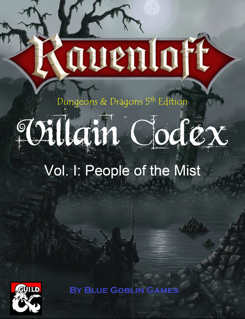 RAVENLOFT Villain Codex Vol. I People of the Mist - Dungeon Masters ...