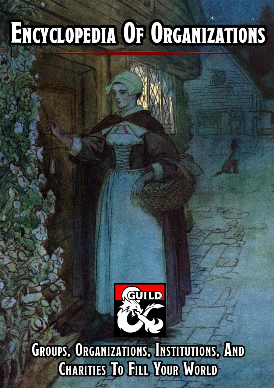 Encyclopedia Of Organizations - Dungeon Masters Guild | DriveThruRPG
