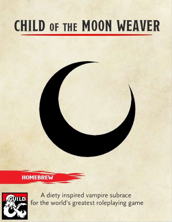 Child of the Moon Weaver Subrace - Dungeon Masters Guild | DriveThruRPG