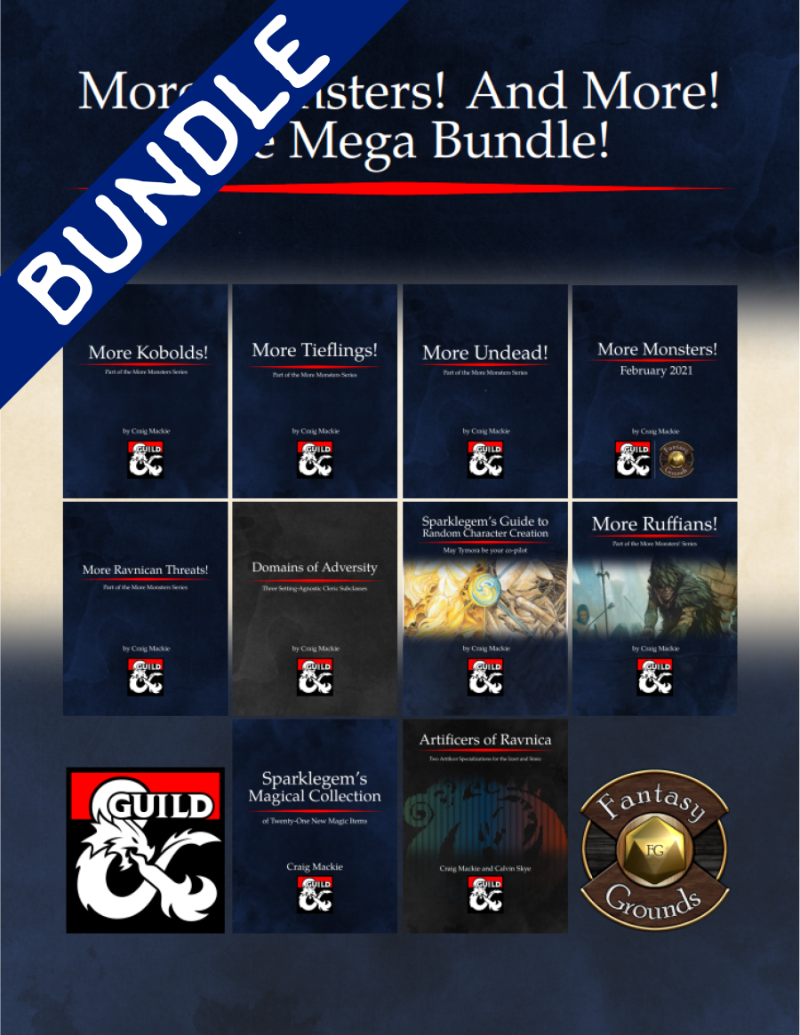 More Monsters! And More! The Mega Bundle! [BUNDLE] - Dungeon Masters ...