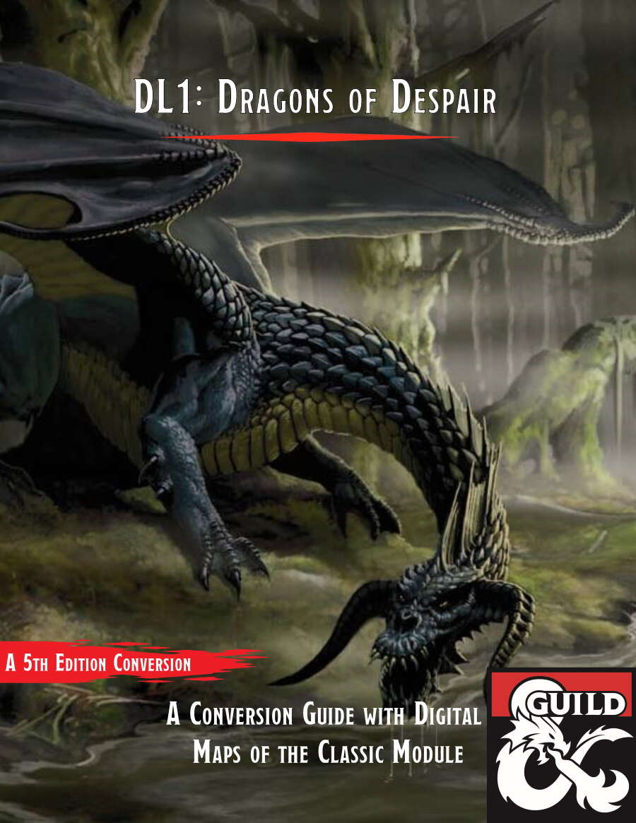 DL1 Dragons of Despair 5e Conversion Guide with Maps - Dungeon Masters Guild | DriveThruRPG