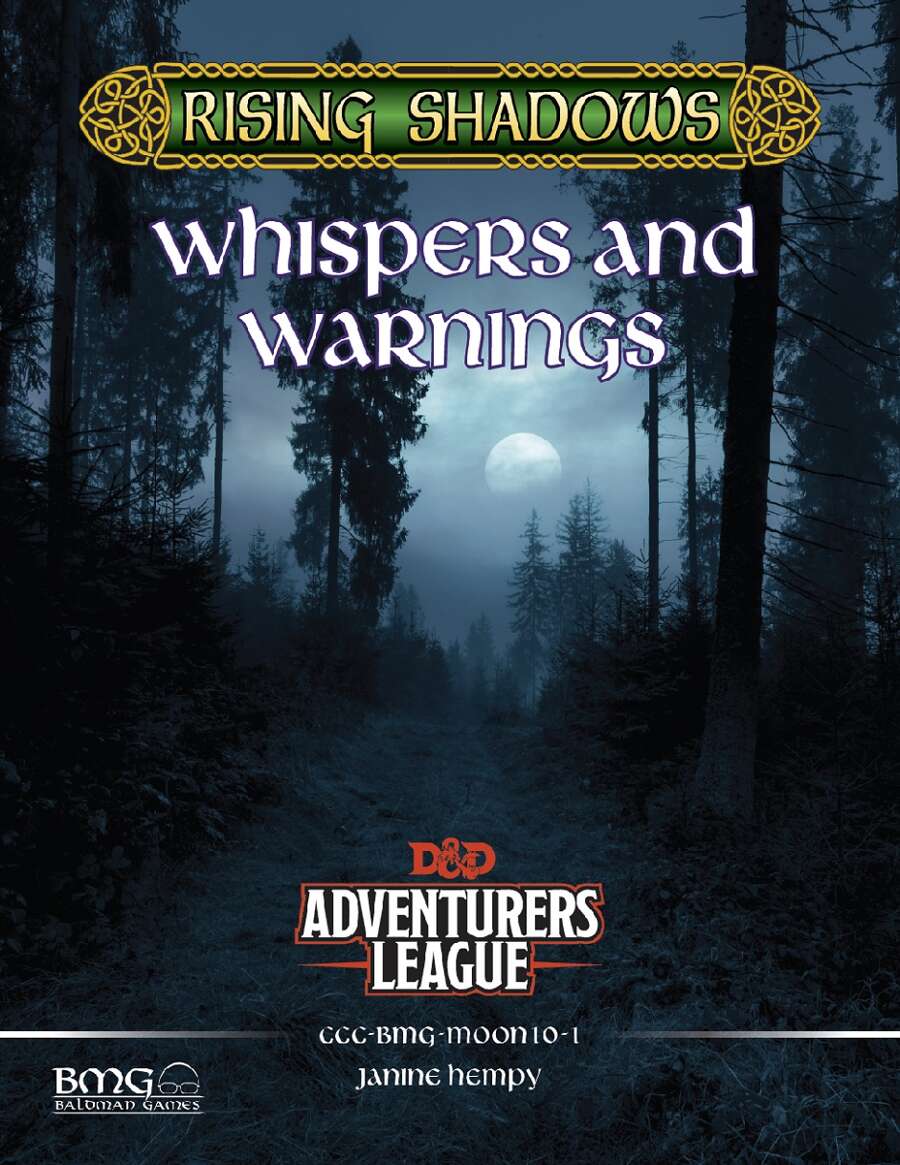 CCC-BMG-MOON10-1 Whispers & Warnings - Dungeon Masters Guild | DriveThruRPG