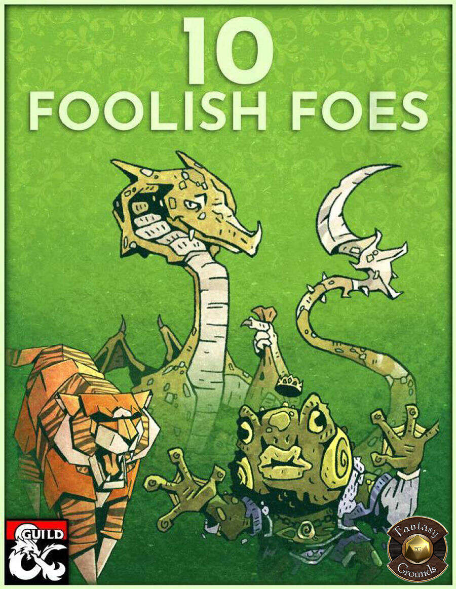 10 Foolish Foes (Fantasy Grounds) - Dungeon Masters Guild | DriveThruRPG