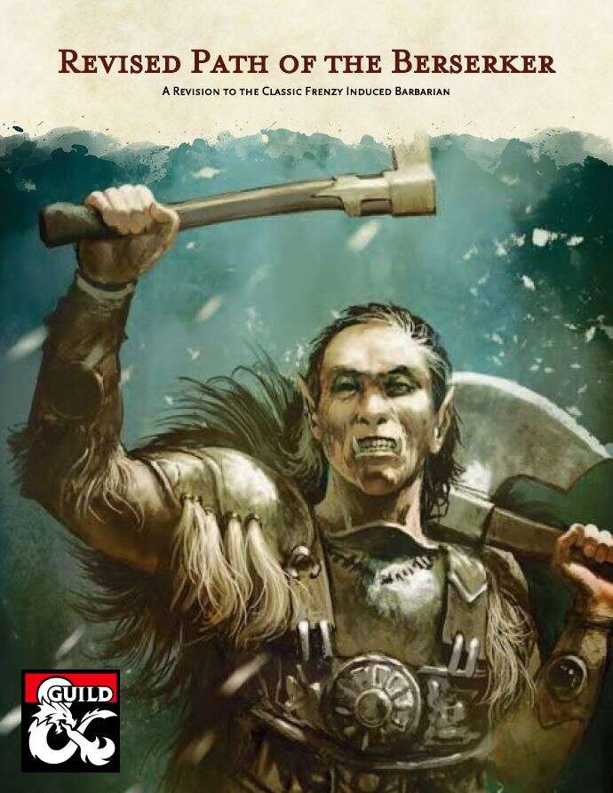 Revised Path of the Berserker - Dungeon Masters Guild | DriveThruRPG