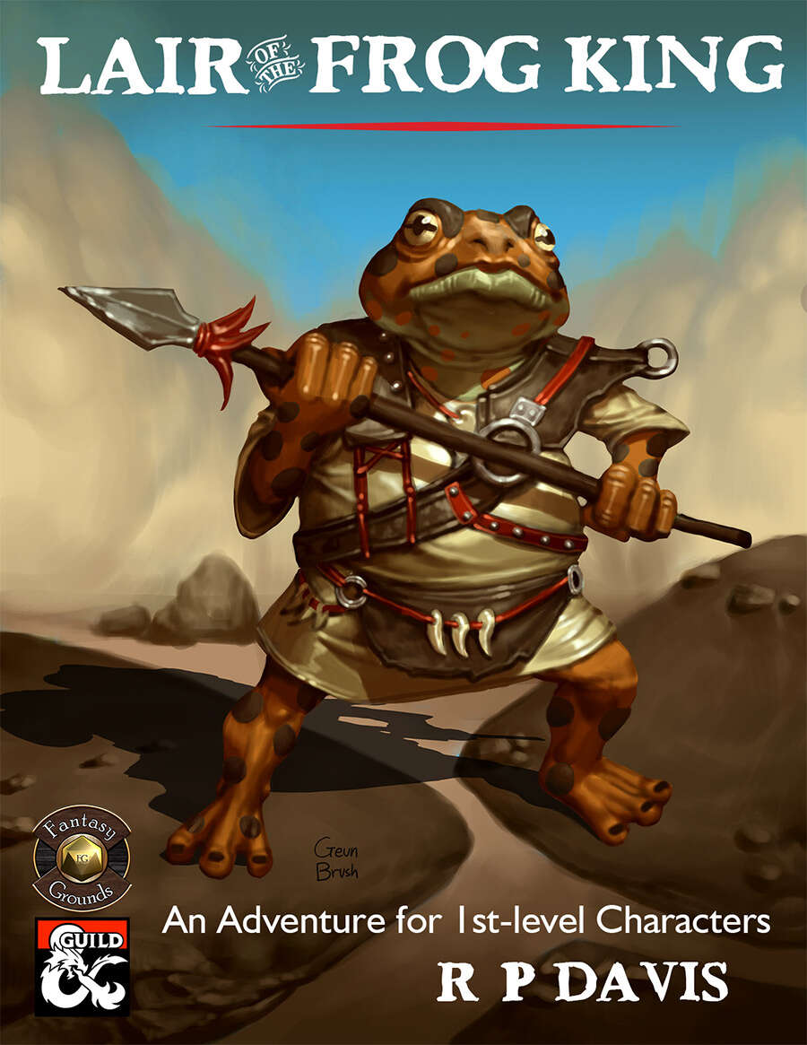 Lair of the Frog King (Fantasy Grounds) - Dungeon Masters Guild ...