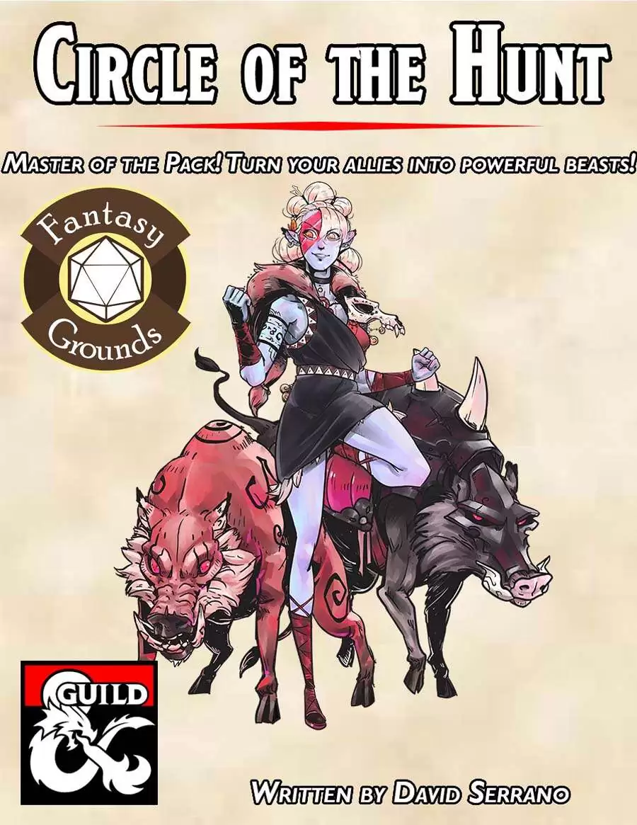 Druid Circle - Circle of the Hunt (Fantasy Grounds) - Dungeon Masters Guild | DriveThruRPG