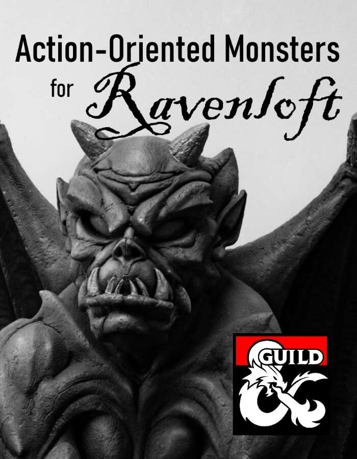 Action-Oriented Monsters for Ravenloft (Monster Manual) (Encounters ...