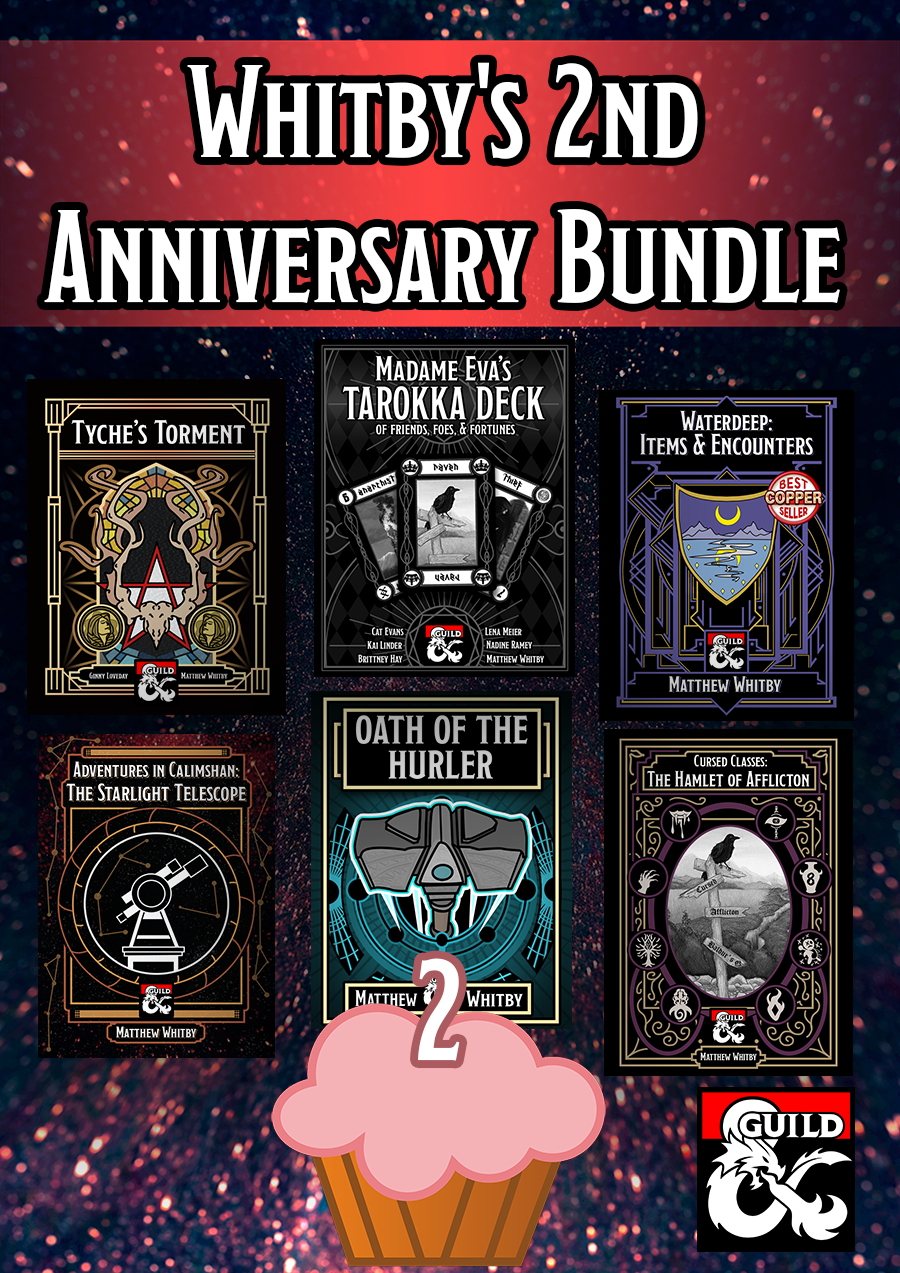 Whitby's 2nd Anniversary [BUNDLE] - Dungeon Masters Guild | DriveThruRPG