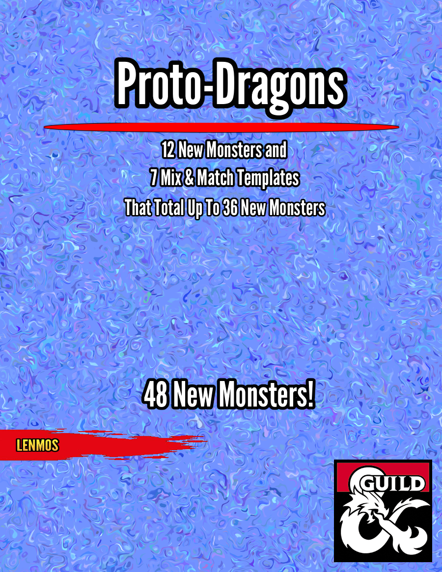 Proto-Dragons - Dungeon Masters Guild | DriveThruRPG