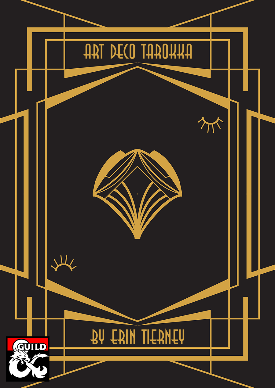 Printable Art Deco Tarokka Deck - Dungeon Masters Guild | DriveThruRPG