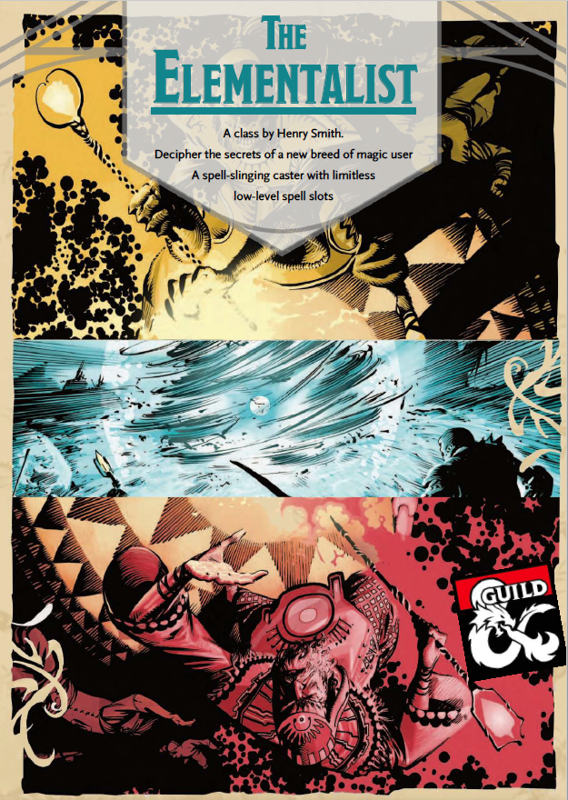 The Elementalist Class - Dungeon Masters Guild | DriveThruRPG