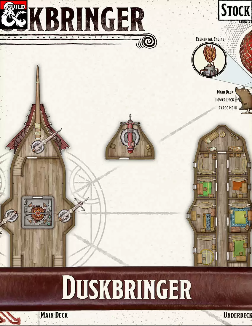 Elven Tower - Duskbringer | Stock Battlemap - Dungeon Masters Guild ...