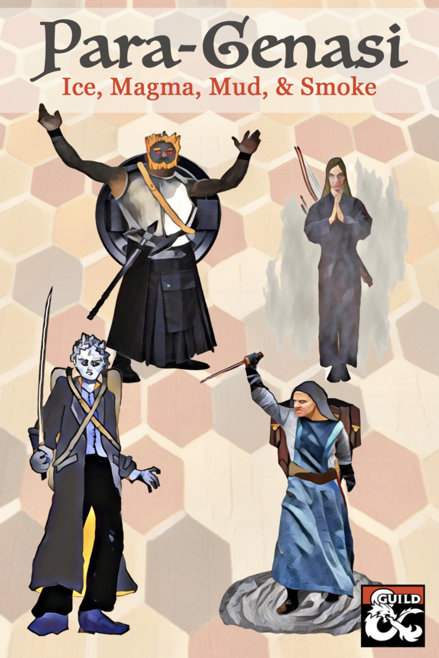 Para-Genasi: Ice, Magma, Mud, & Smoke - Dungeon Masters Guild ...