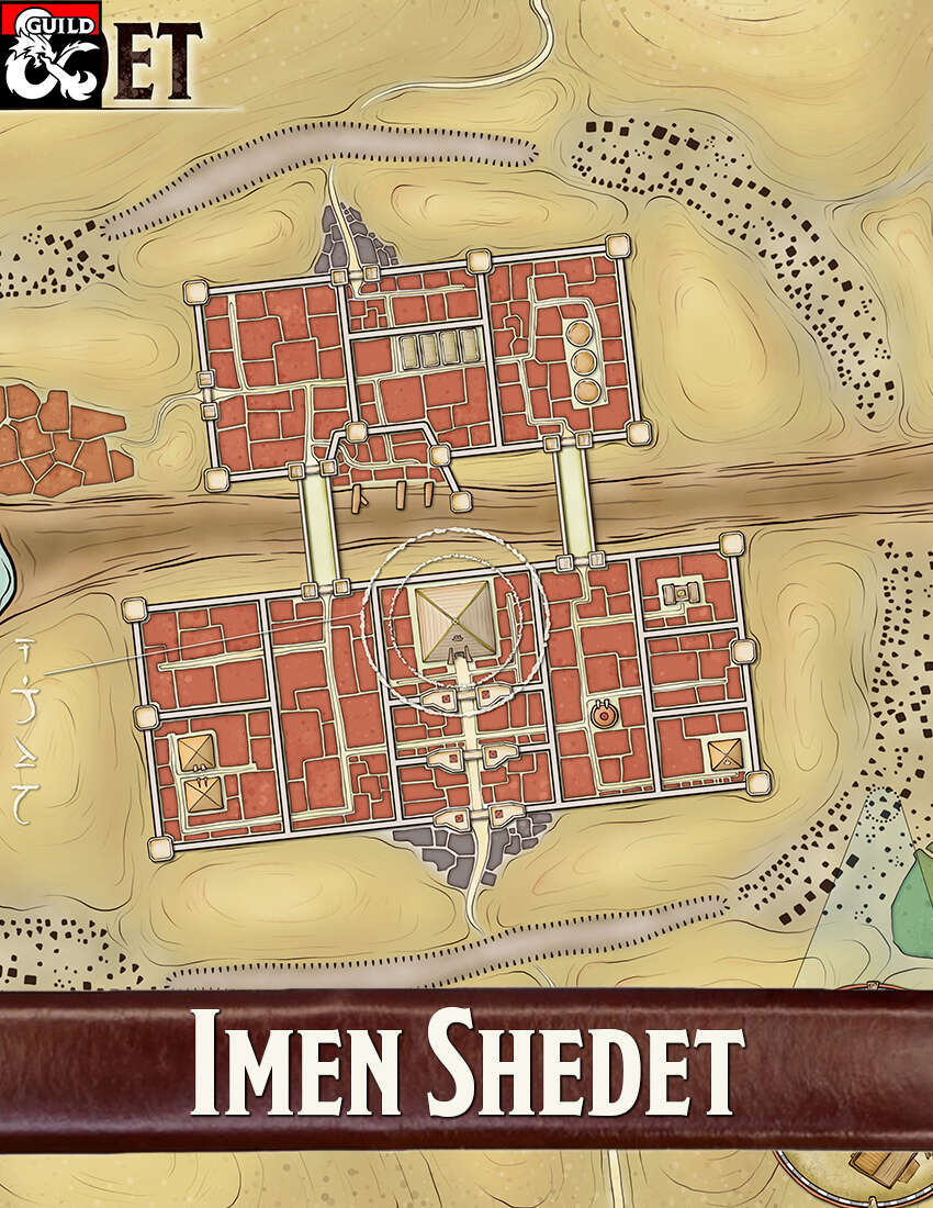 Elven Tower - Imen Shedet | Stock City Map - Dungeon Masters Guild ...