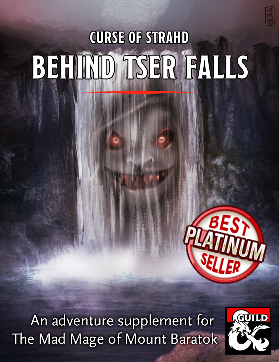 Behind Tser Falls - expanded maps and content for Curse of Strahd ...