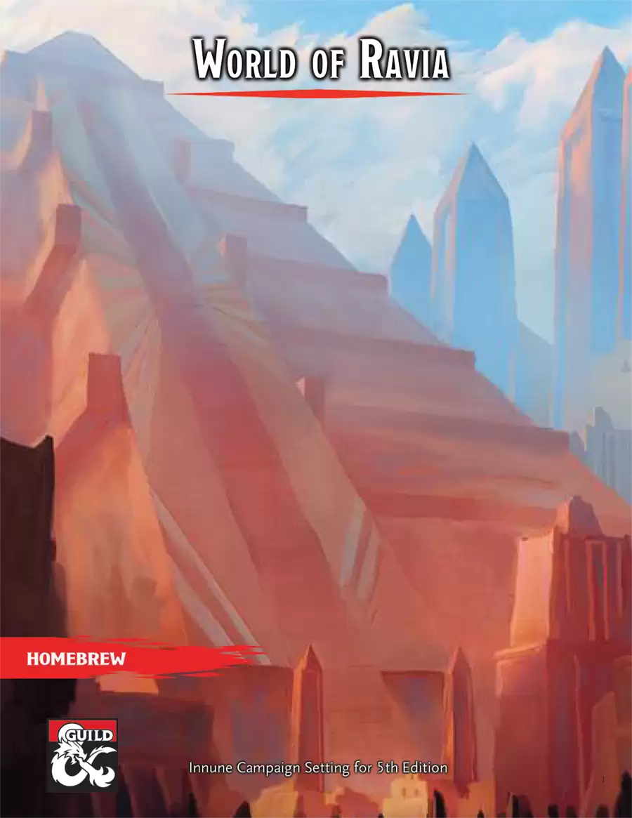 World of Ravia - Innune Campaign Setting - Dungeon Masters Guild | DriveThruRPG