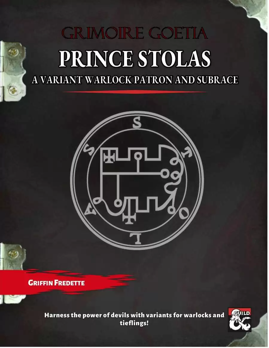 Grimoire Goetia: Prince Stolas - Dungeon Masters Guild | DriveThruRPG