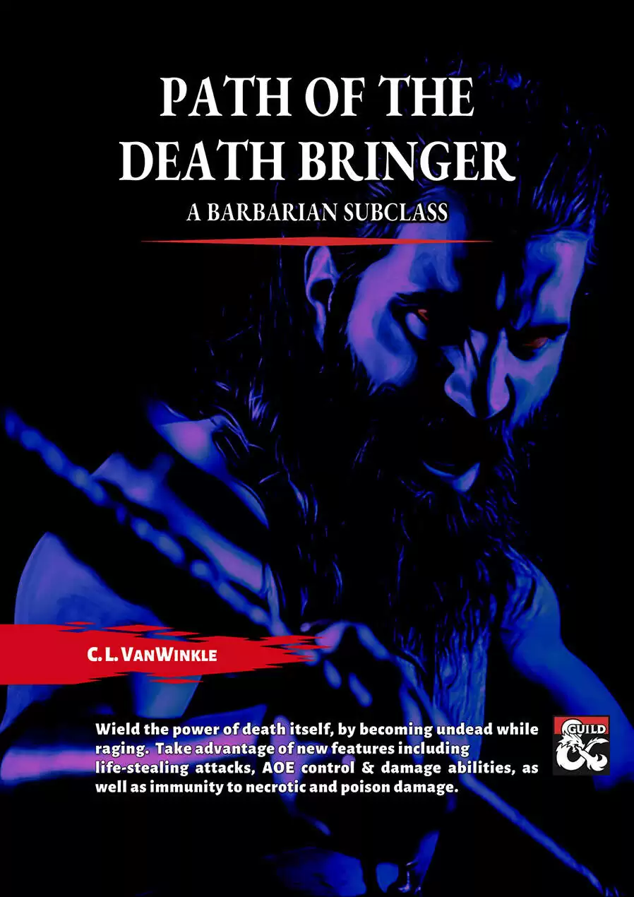 Barbarian: Path of the Death Bringer - Dungeon Masters Guild | DriveThruRPG