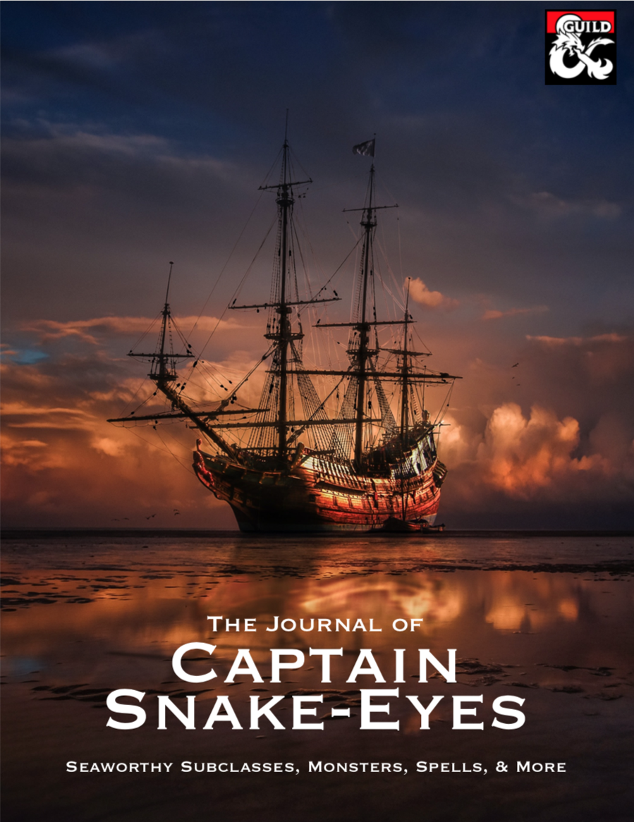 The Journal of Captain Snake-Eyes - Dungeon Masters Guild | DriveThruRPG