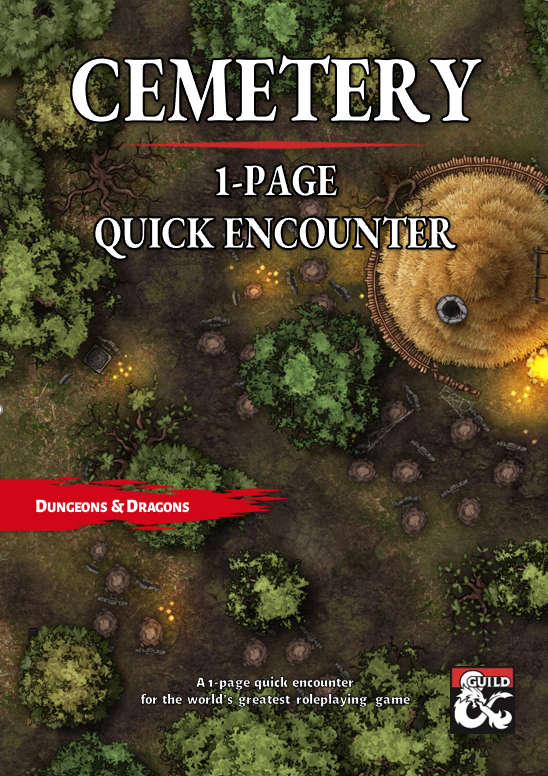 Quick Encounter #2 - Cemetery - Dungeon Masters Guild | DriveThruRPG