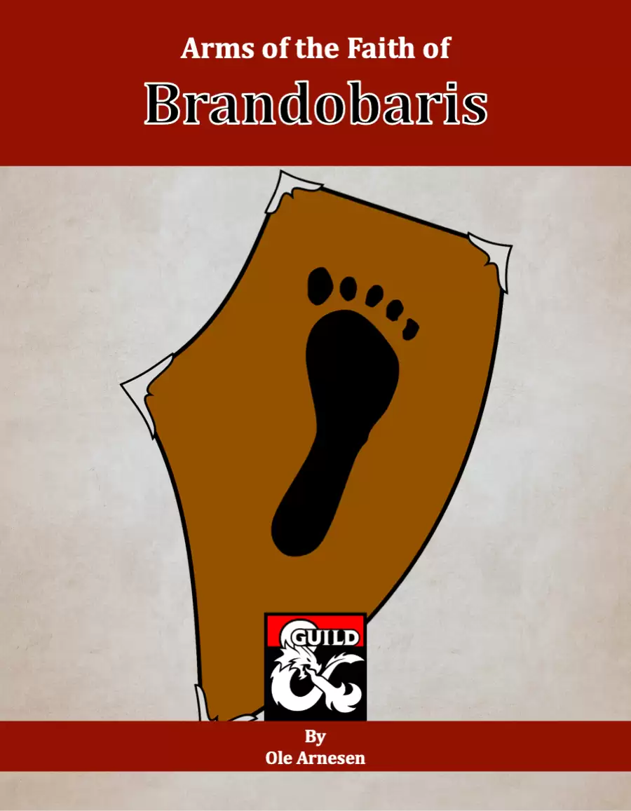 Arms of the Faith of Brandobaris - Dungeon Masters Guild | DriveThruRPG