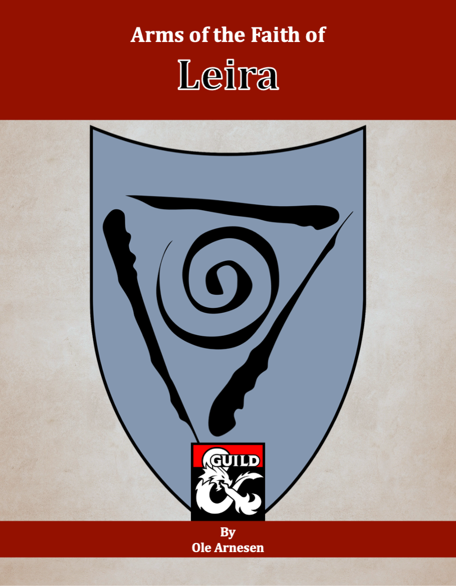 Arms of the Faith of Leira - Dungeon Masters Guild | DriveThruRPG