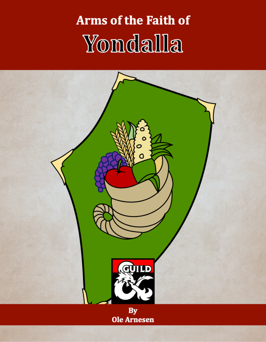 Arms of the Faith of Yondalla - Dungeon Masters Guild | DriveThruRPG