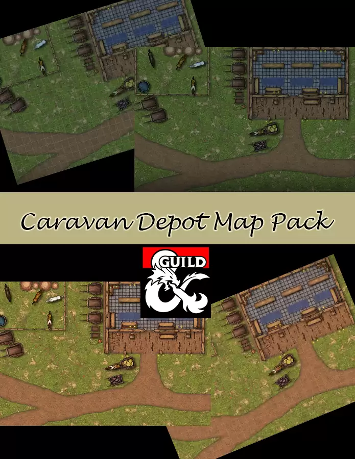 Caravan Depot Map Pack - Dungeon Masters Guild | DriveThruRPG