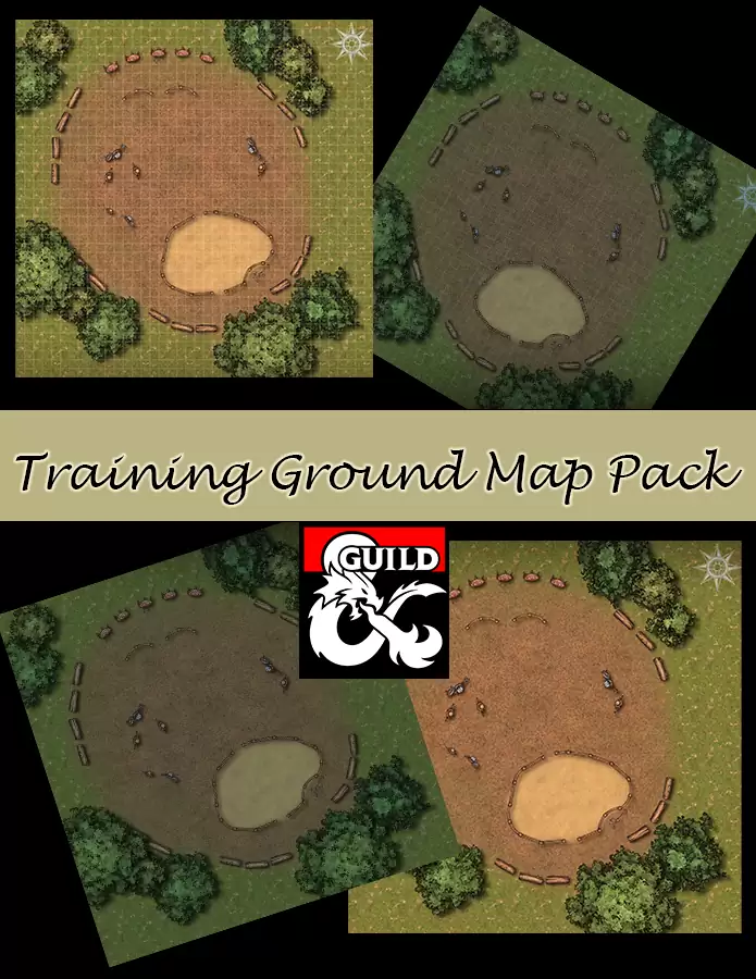 Training Ground Map Pack - Dungeon Masters Guild | DriveThruRPG