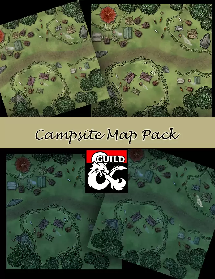 Caravan Camp Map Pack - Dungeon Masters Guild | DriveThruRPG