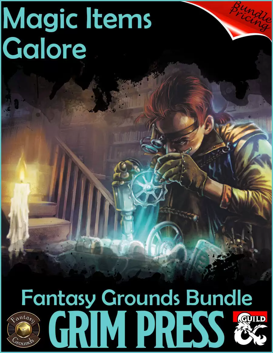 FANTASY GROUNDS Magic Items Galore [BUNDLE] - Dungeon Masters Guild | DriveThruRPG