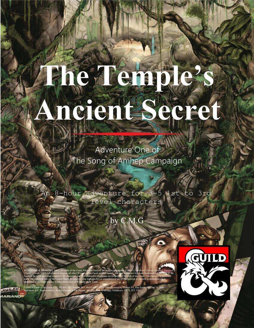 The Temple’s Ancient Secret: Adventure One of The Song of Amhep ...