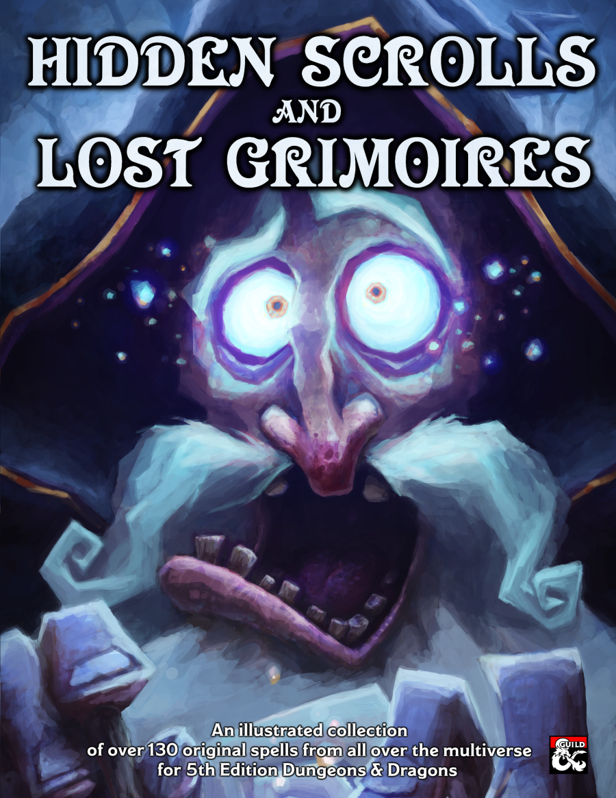 "Hidden Scrolls & Lost Grimoires" The 137 Spells Collection - Dungeon Masters Guild | DriveThruRPG
