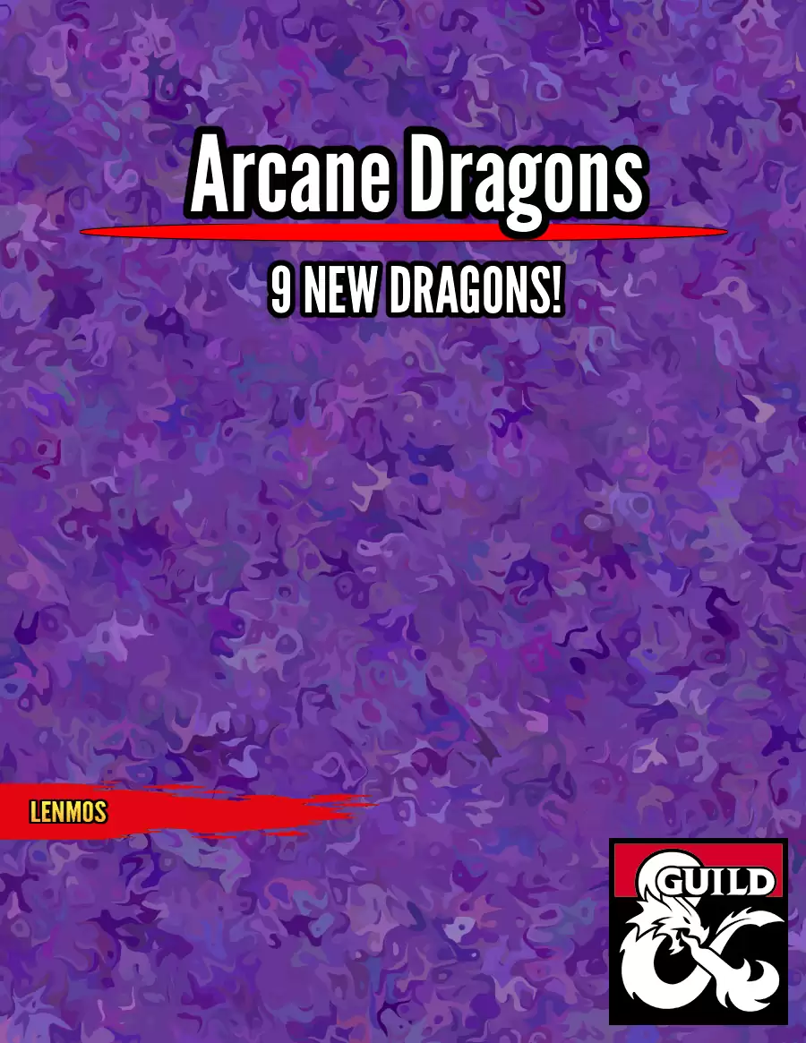 Arcane Dragons - Dungeon Masters Guild | DriveThruRPG