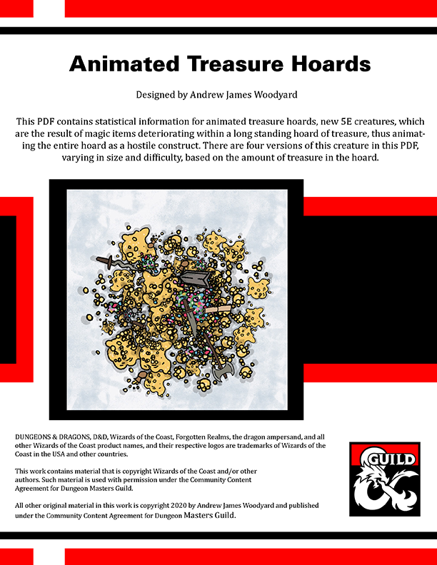 Animated Treasure Hoard - Dungeon Masters Guild | DriveThruRPG