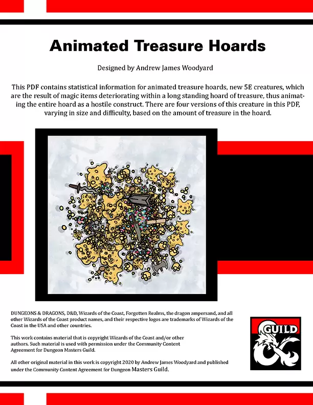Animated Treasure Hoard - Dungeon Masters Guild | DriveThruRPG
