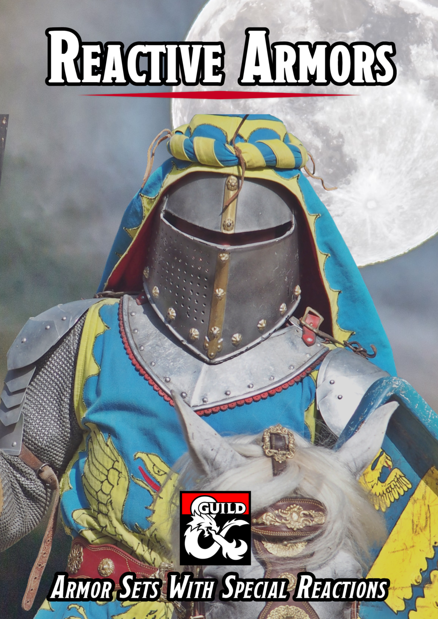 Reactive Armors - Dungeon Masters Guild | DriveThruRPG