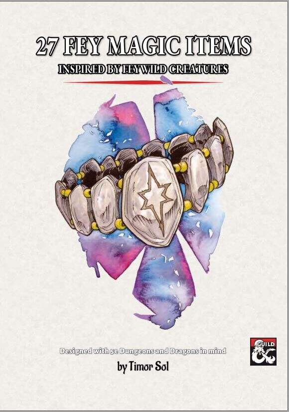 27 Fey Magic Items - Dungeon Masters Guild | DriveThruRPG