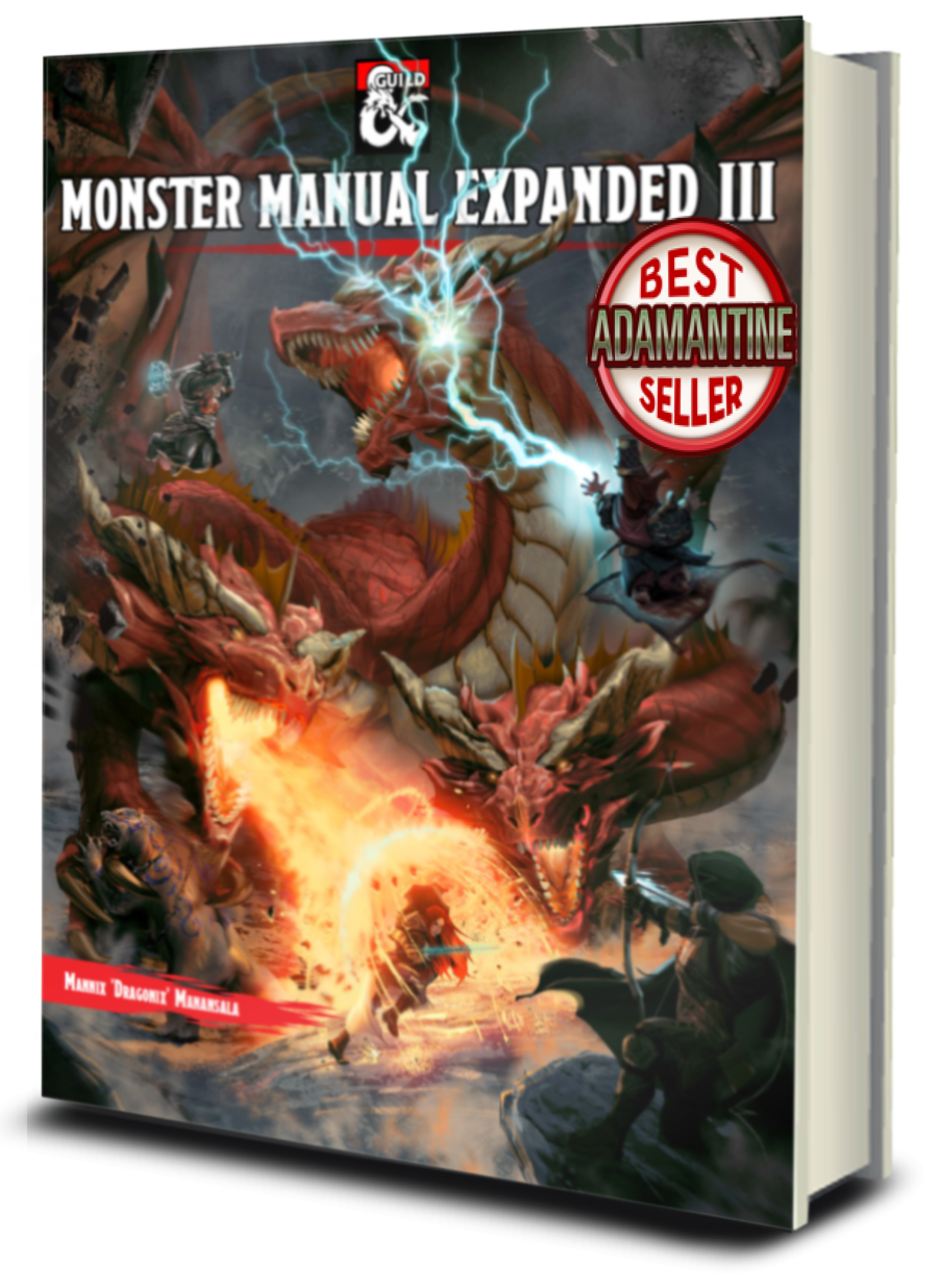 Monster Manual Expanded III (5E) - Dungeon Masters Guild | DriveThruRPG
