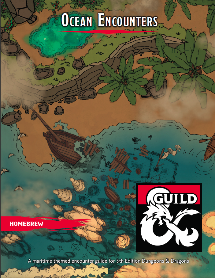 Ocean Encounters - Dungeon Masters Guild | DriveThruRPG