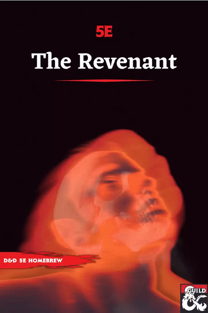 The Revenant DND 5e Class - Dungeon Masters Guild | DriveThruRPG
