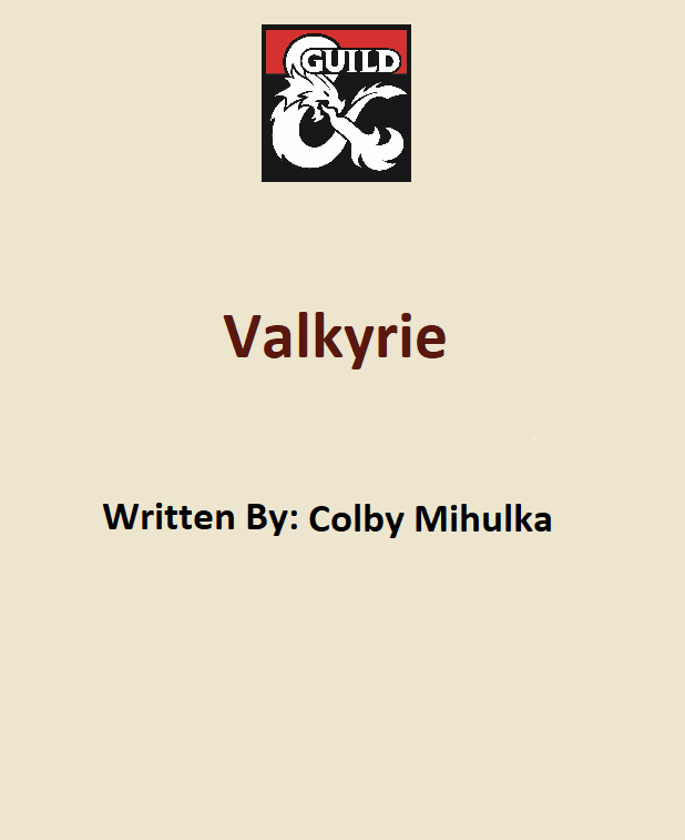 5e Class: Valkyrie - Dungeon Masters Guild | DriveThruRPG