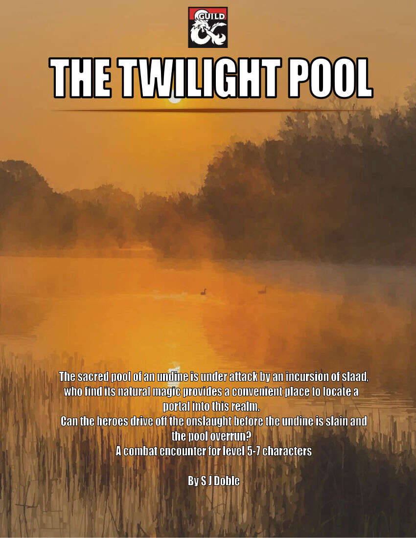The Twilight Pool - Dungeon Masters Guild | DriveThruRPG