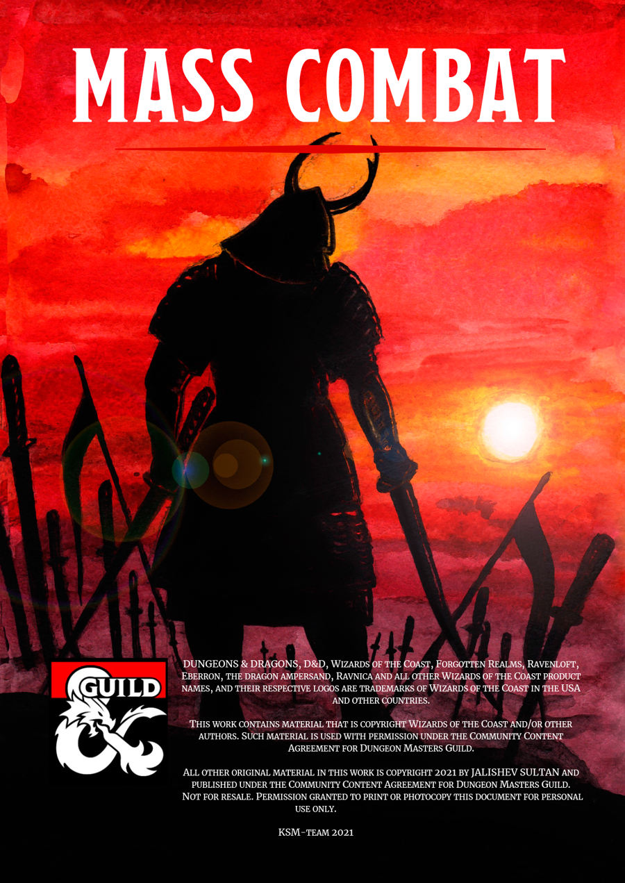 Mass Combat (by KSM-team) - Dungeon Masters Guild | DriveThruRPG