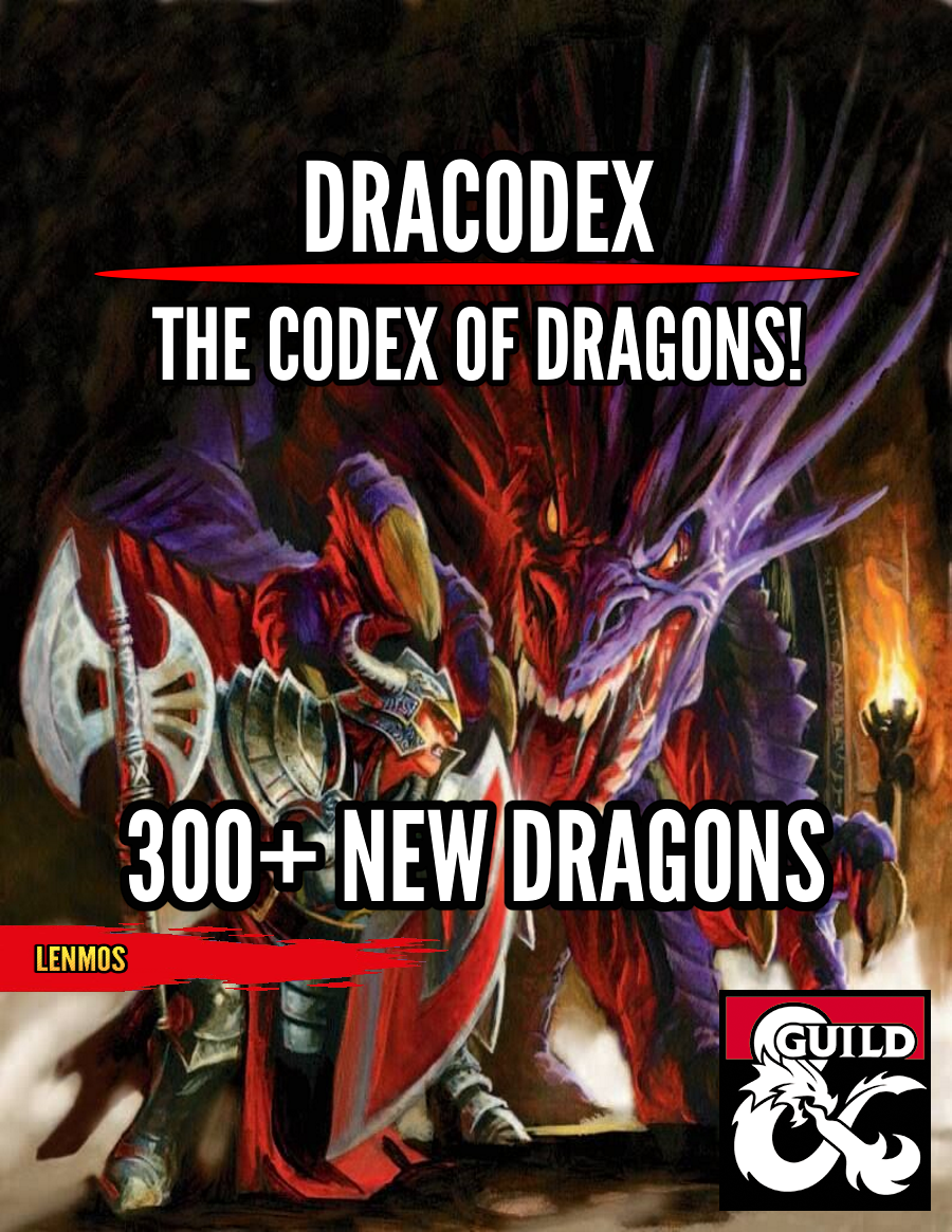 Dracodex - The Codex of Dragons (5e) - Dungeon Masters Guild | DriveThruRPG