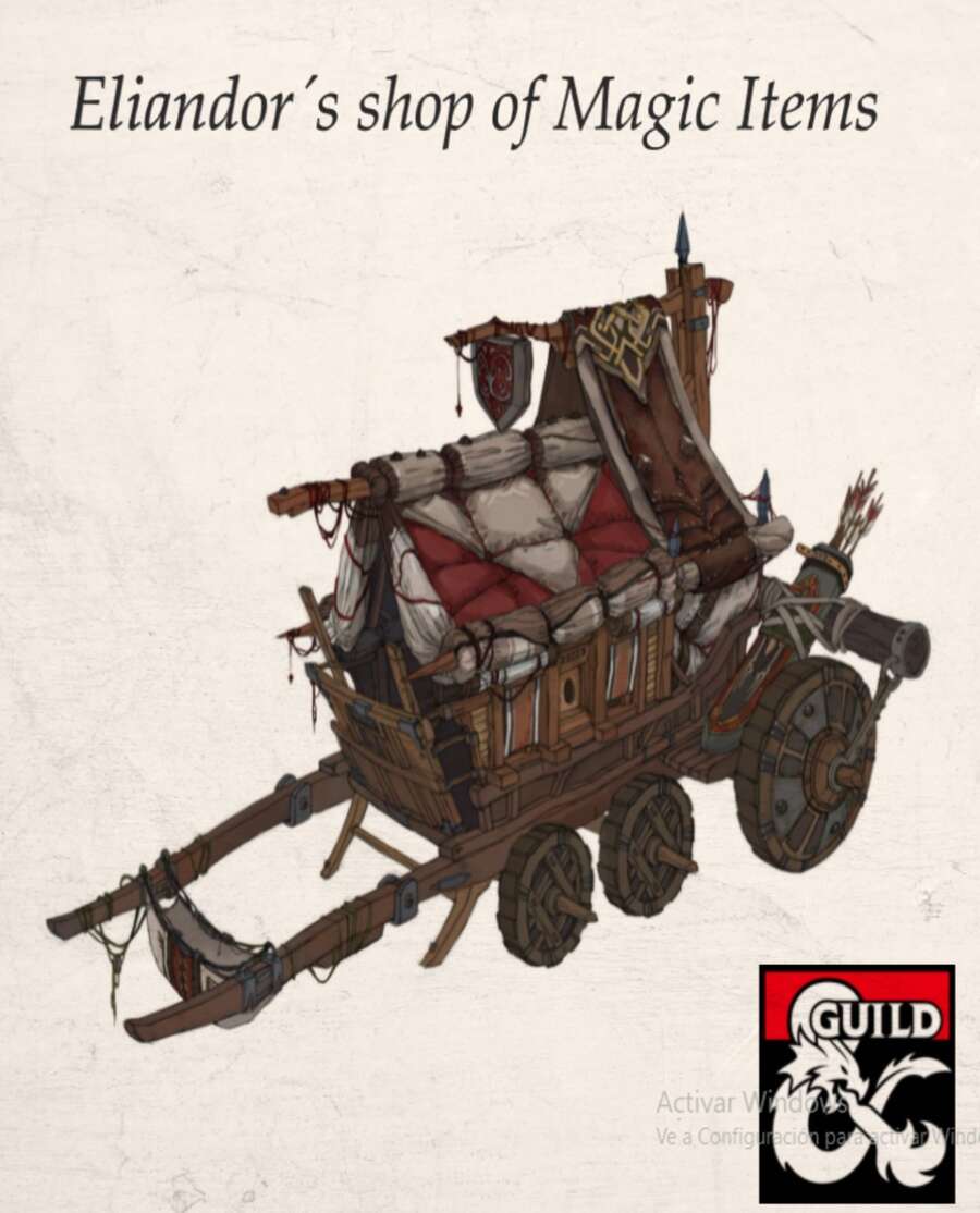 Eliandor´s shop of Magic Items - Dungeon Masters Guild | DriveThruRPG