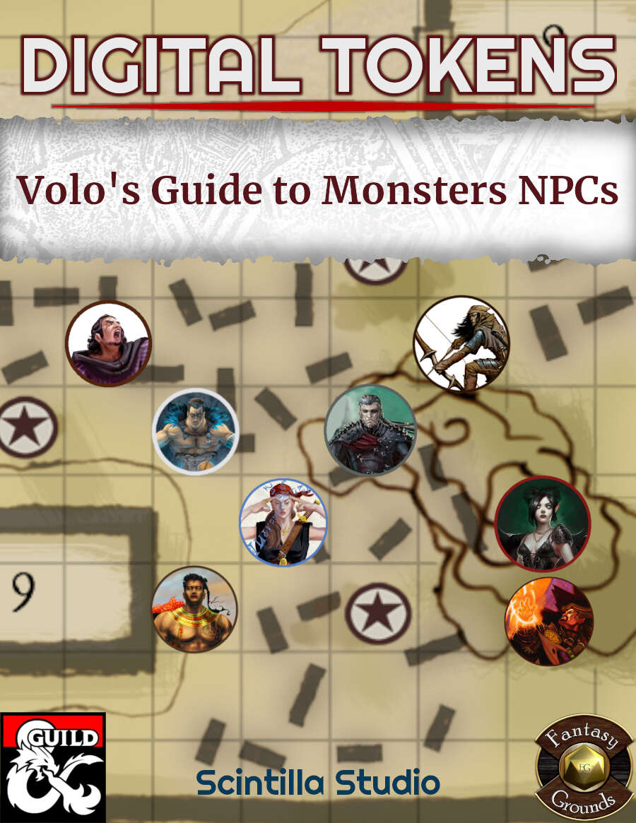 Digital Tokens: NPCs (Volo's Guide to Monsters) - Dungeon Masters Guild | DriveThruRPG