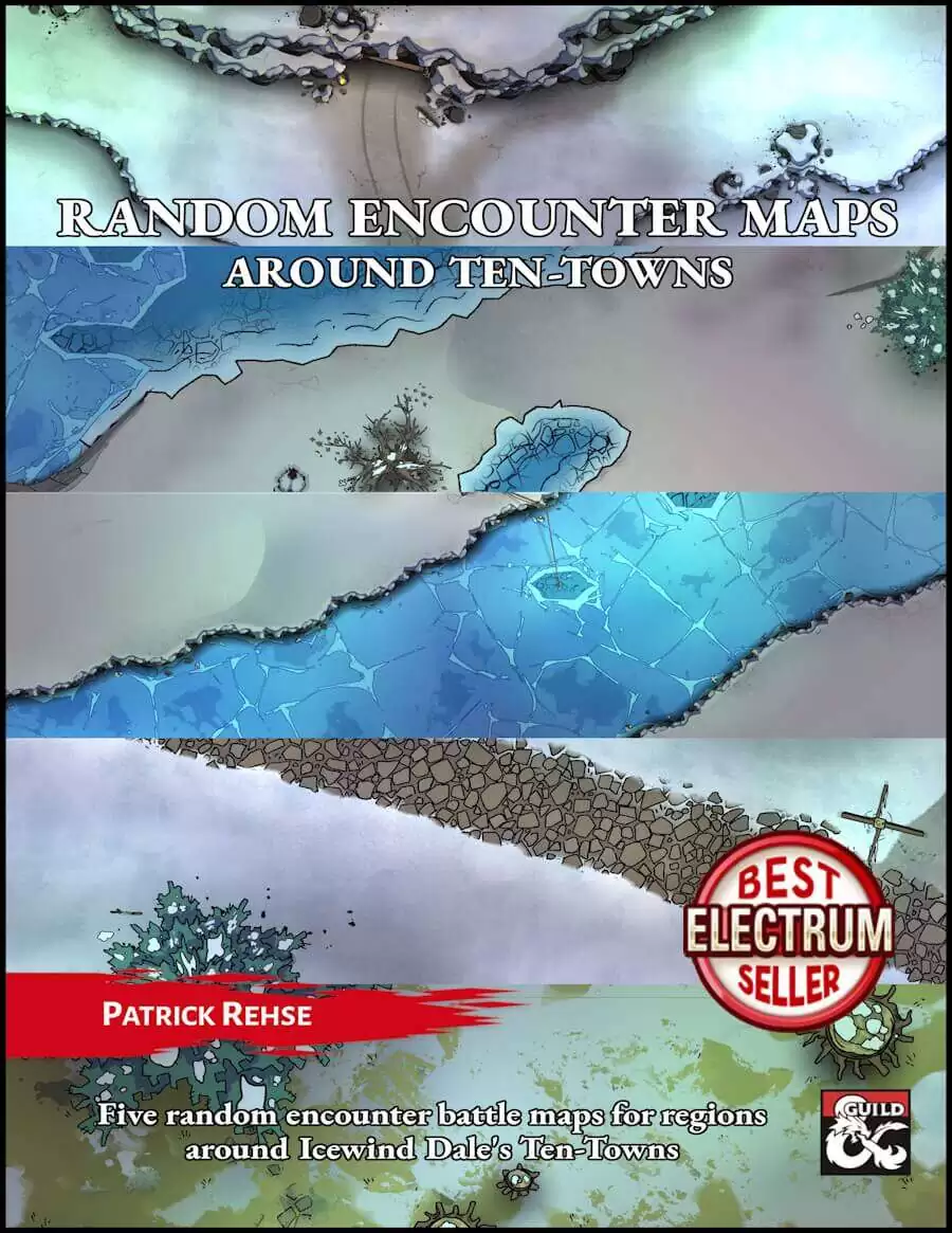 Random Encounter Maps - Around Ten-Towns - Dungeon Masters Guild ...