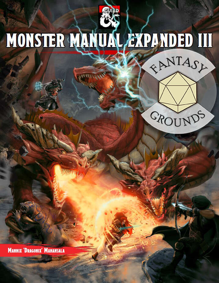 Monster Manual Expanded III (5E) (Fantasy Grounds) - Dungeon Masters ...