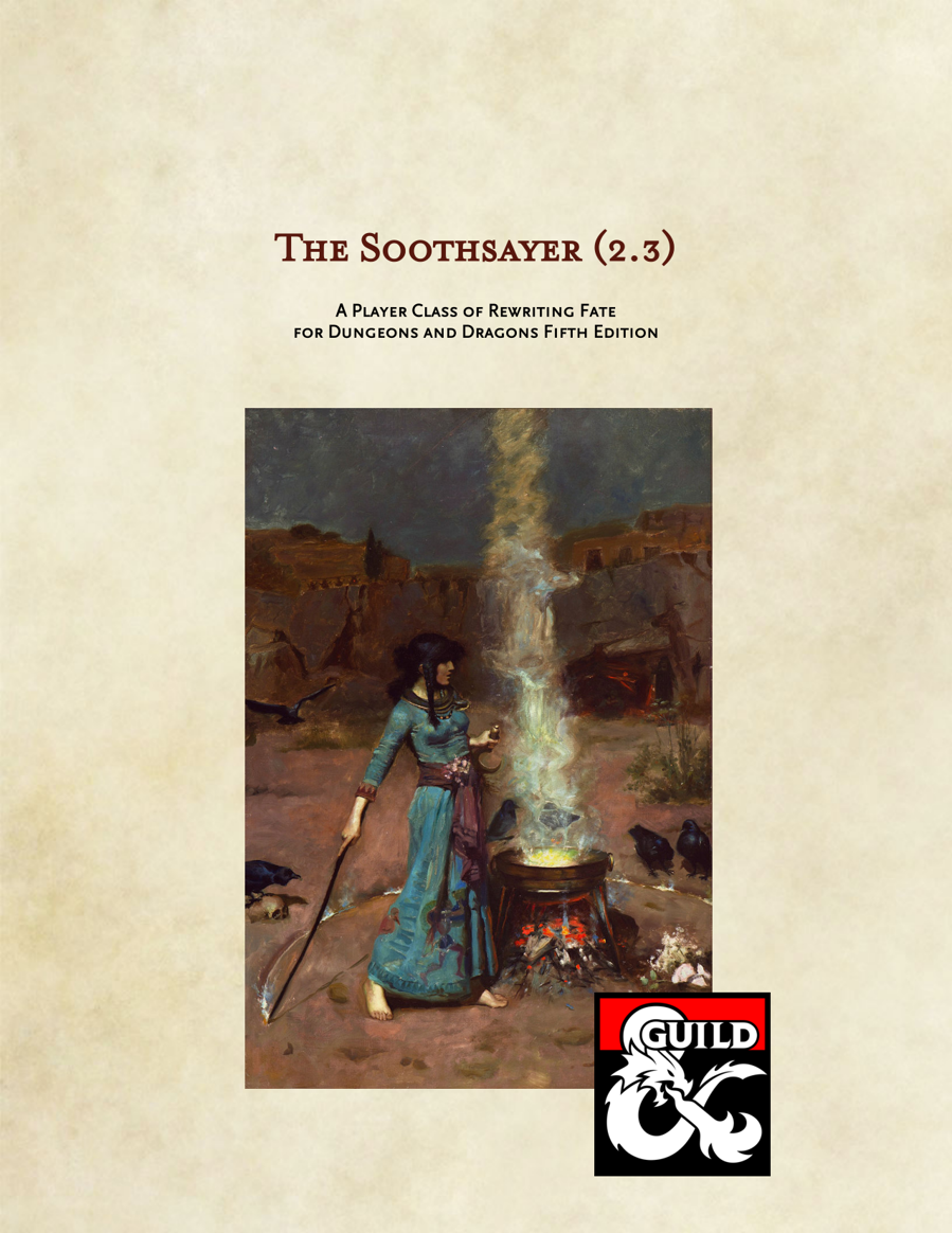 The Soothsayer (Player Class) - Dungeon Masters Guild | DriveThruRPG